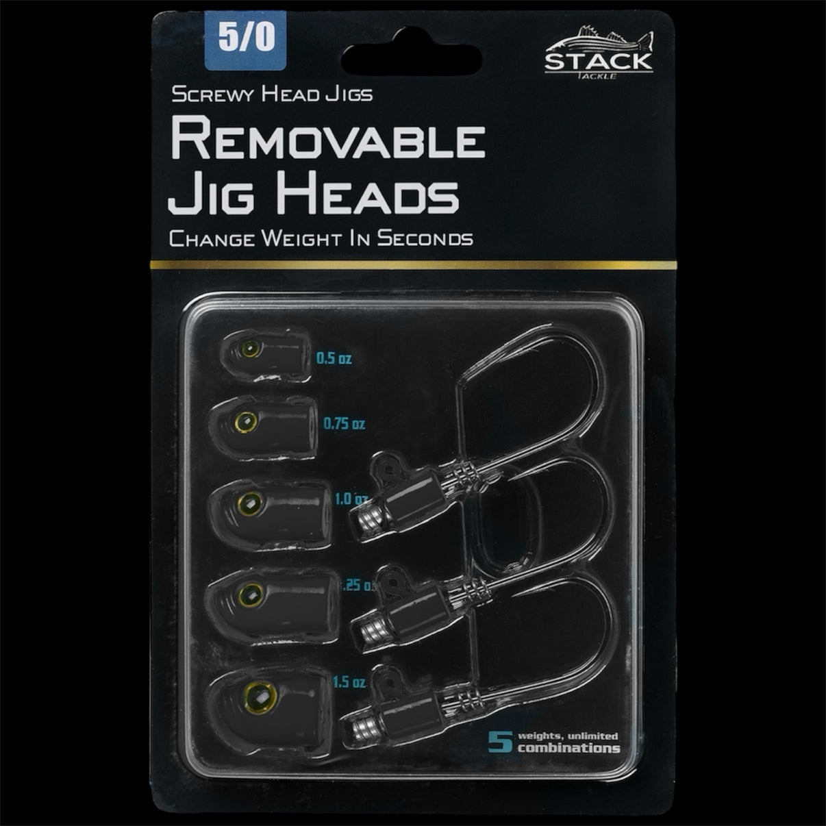 Screwy Head Jigs – Stack Tackle