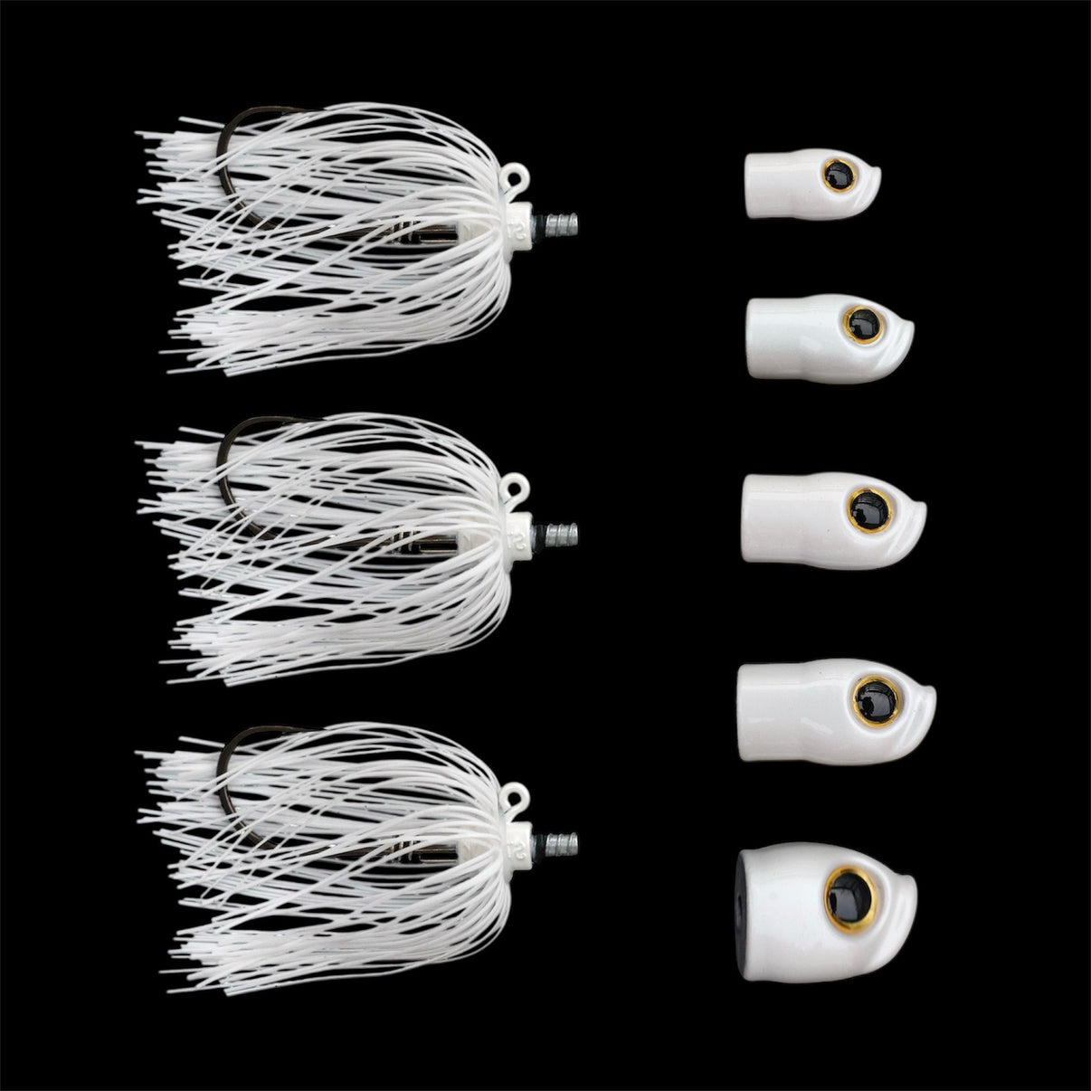 Skirted Screwy Head Jigs – Stack Tackle